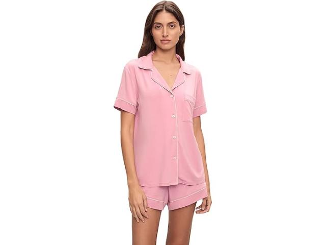 (取寄) エバージェイ レディース ジゼル リラックスド-フィット ショート Pj セット Eberjey women Gisele Relaxed Short PJ Set Rose Quartz/Petal Pink