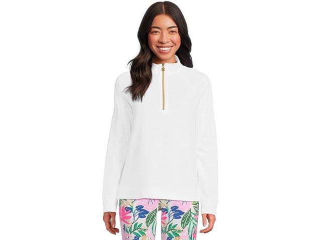 (取寄) リリー ピュリッツァー レディース アシュリー プルオーバー Lilly Pulitzer women Ashlee Pullover Resort White