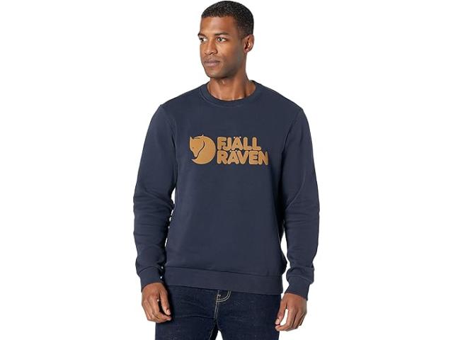 (取寄) フェールラーベン メンズ ロゴ セーター Fjllrven men Fjallraven Fjallraven Logo Sweater Dark Navy