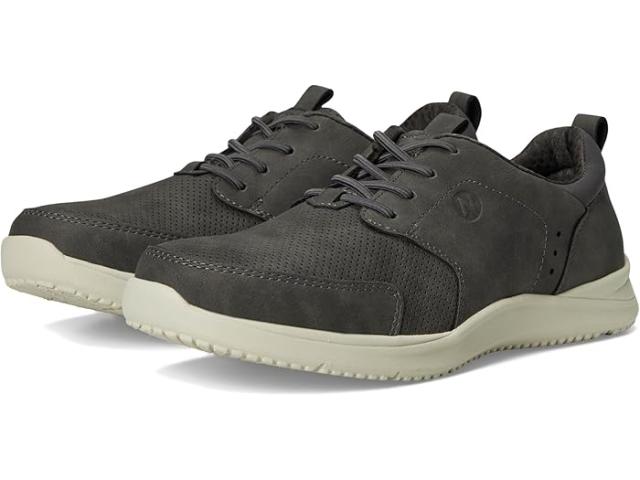 (取寄) ナン ブッシュ メンズ コンウェイ モカシン トゥ オックスフォード カジュアル レース アップ ライトウェイト アスレチック スタイル Nunn Bush men Nunn Bush Conway Moccasin Toe Oxford Casual Lace Up Lightweight Athletic Style Grey