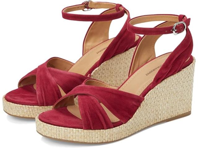 (取寄) ジョンストン&マーフィー レディース マルシア クロス-バンド サンダル Johnston & Murphy women Marcia Cross-Band Sandal Red