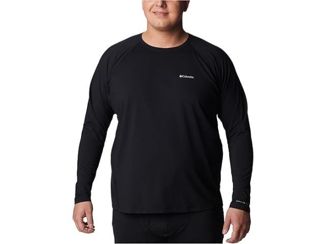 (取寄) コロンビア メンズ ビッグ アンド トール ミッドウエイト ストレッチ ロング スリーブ トップ Columbia men Big & Tall Midweight Stretch Long Sleeve Top Black 1