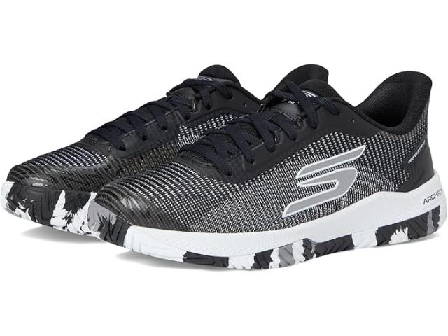 (取寄) スケッチャーズ レディース ピックルボール バイパー コート プロ 2.0 スニーカー SKECHERS women Pickleball Viper Court Pro 2.0 Sneaker Black/White