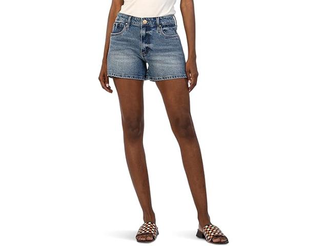 (取寄) カット フロム ザ クロス レディース ジーン ハイライズ ショーツ ウィズ ファイブ ポケッツ ウィズ レギュラー ヘム KUT from the Kloth women Jane High-Rise Shorts With Five Pockets With Regular Hem Distinguished