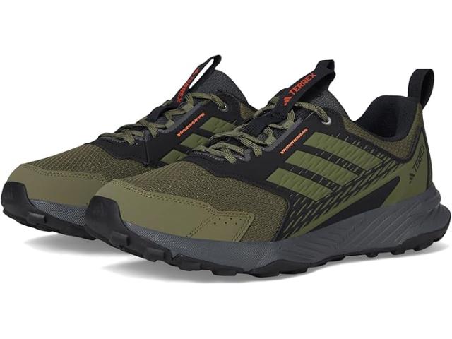 (取寄) アディダス アウトドア メンズ テレックス 2 トレイル ランニング シューズ adidas Outdoor men Terrex Tracefinder 2 Trail Running Shoes Olive Strata/Olive Strata/Semi Impact Orange