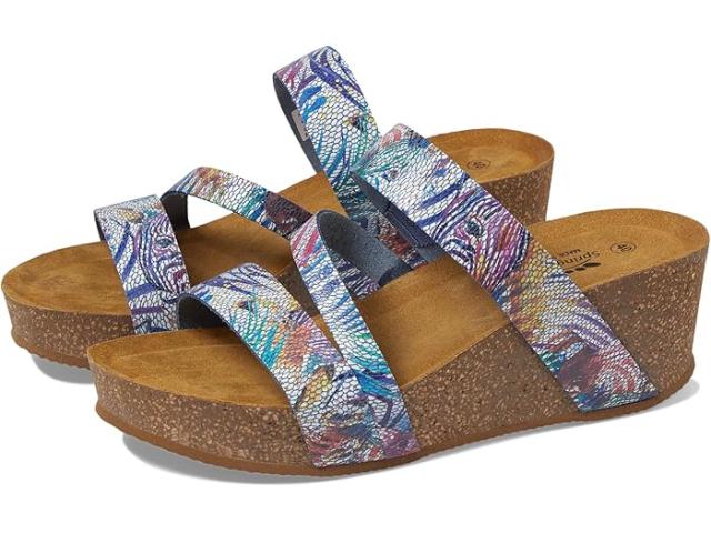 (取寄) スプリング ステップ レディース バターピー Spring Step women Butterpea Blue Multi