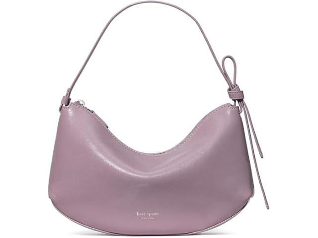 (取寄) ケイトスペード レディース ループ グレイズ レザー ショルダー バッグ Kate Spade New York women Loop Glazed Leather Shoulder Bag Market Purple