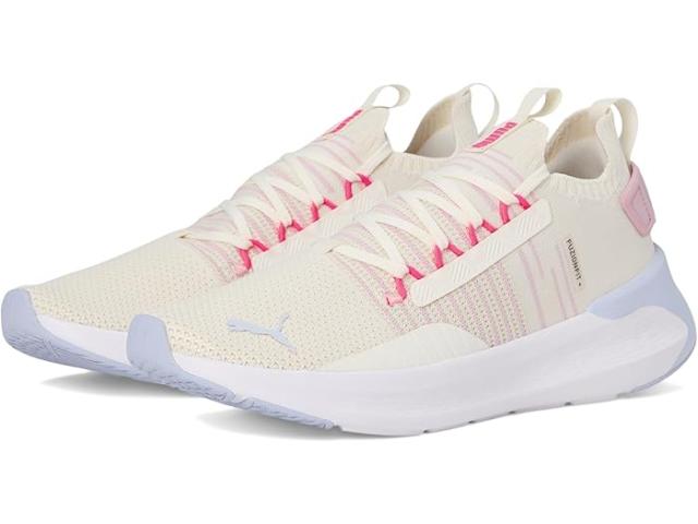 (取寄) プーマ レディース ソフトライド シンメトリー フュージョン ランニング シューズ PUMA women Softride Symmetry Fuzion Running Shoes Warm White/Rose Mauve/Cool Weather