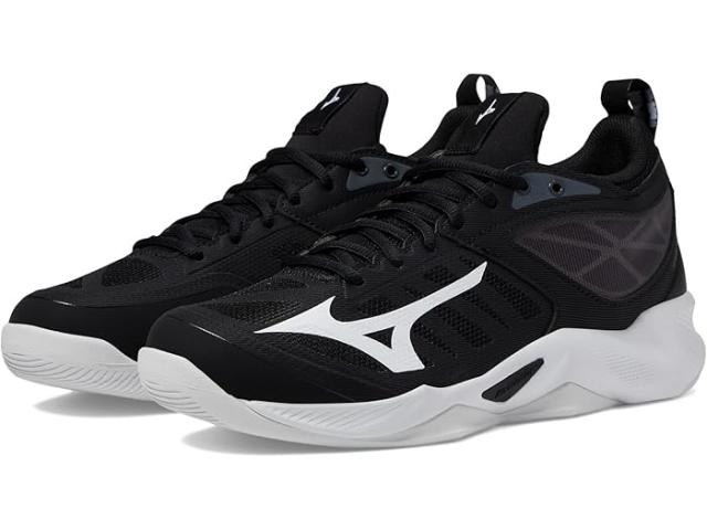 (取寄) ミズノ レディース ウェーブ ディメンション Mizuno women Mizuno Wave Dimension Black/White