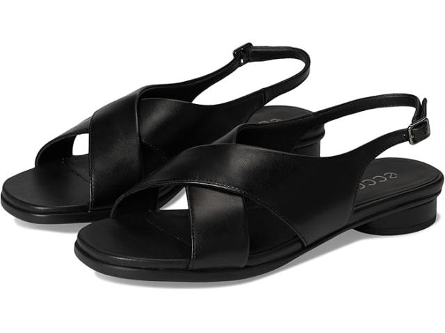 (取寄) エコー レディース スカルプ アルバ 25 スリングバック サンダル ECCO women Sculpted Alba 25 Slingback Sandal Black