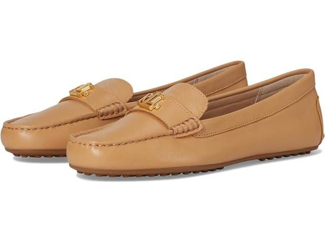 (取寄) ローレン ラルフローレン レディース バーンズベリー ナッパ レザー ドライバ Lauren Ralph Lauren women Barnsbury Nappa Leather D Buff