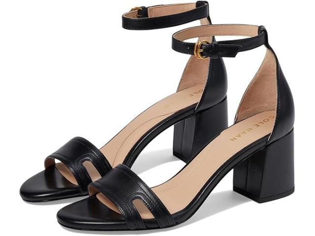 (取寄) コールハーン レディース アデレイン サンダル Cole Haan women Adelaine Sandals Black Leather