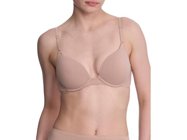 (取寄) ナトリ レディース ブリス コットン コンバーチブル Tシャツ ブラ Natori women Bliss Cotton Convertible T-Shirt Bra Cafe