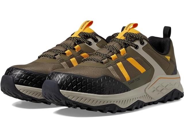 (取寄) アベンジャー ワークブーツ メンズ エアロ トレイル Avenger Work Boots men Avenger Work Boots Aero Trail Olive/Yellow