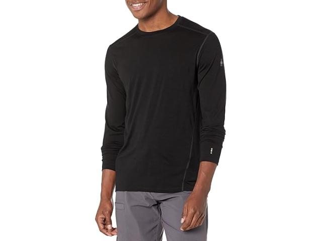 (取寄) スマートウール メンズ クラシック オール-シーズン メリノ ベース レイヤー ロング スリーブ Smartwool men Smartwool Classic All-Season Merino Base Layer Long Sleeve Black