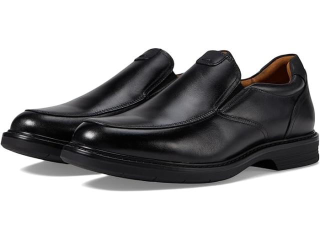 (取寄) フローシャイム メンズ ノーウォーク モック トゥ スリッポン Florsheim men Norwalk Moc Toe Slip-On Black