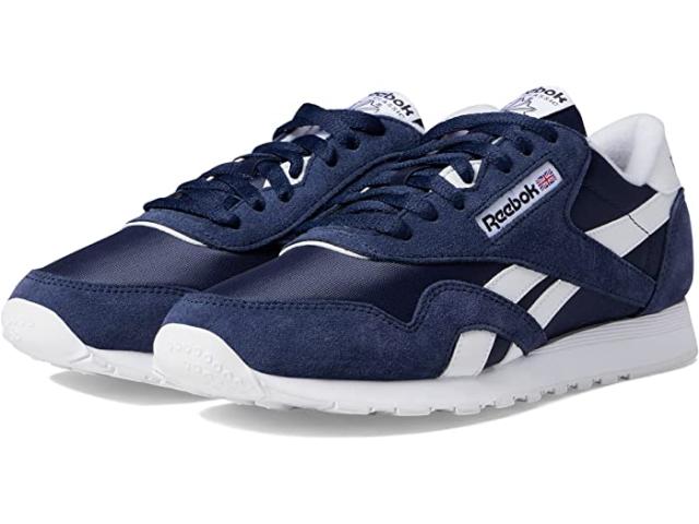 (取寄) リーボック ライフスタイル メンズ クラシック ナイロン Reebok Lifestyle men Reebok Lifestyle Classic Nylon Vector Navy/White
