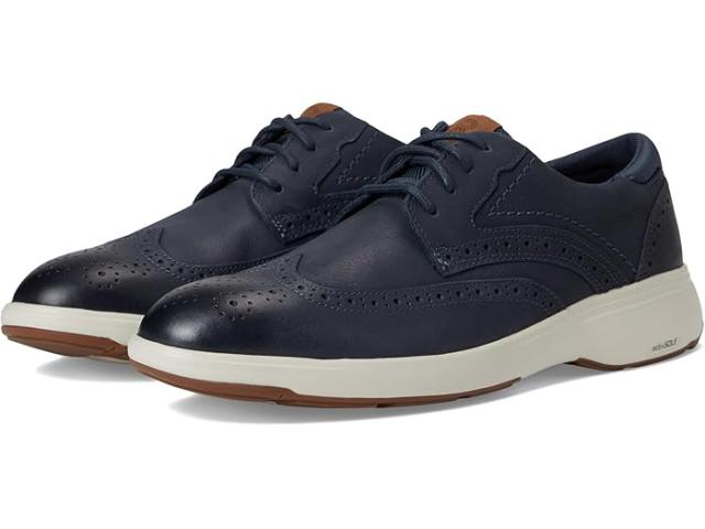 (取寄) ロックポート メンズ ノア ウイング ティップ Rockport men Noah Wing Tip Dark Blue Leather