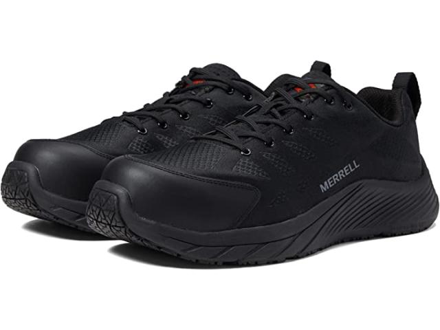 (取寄) メレル ワーク メンズ モアブ フライト CF Merrell Work men Merrell Work Moab Flight CF Black