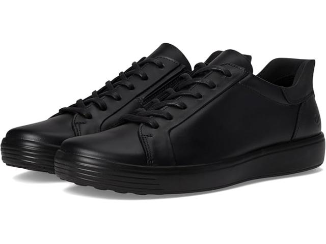 (取寄) エコー メンズ ソフト 7 イージー スリップ スニーカー ECCO men Soft 7 Easy Slip Sneaker Black/Black Nubuck