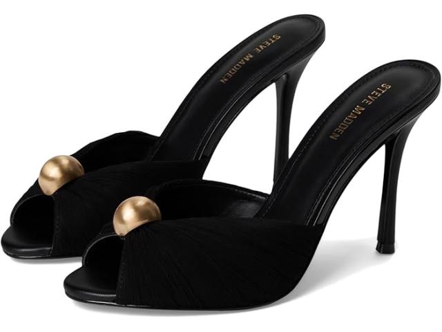 (取寄) スティーブマデン レディース プリヤ Steve Madden women Priya Black/Gold