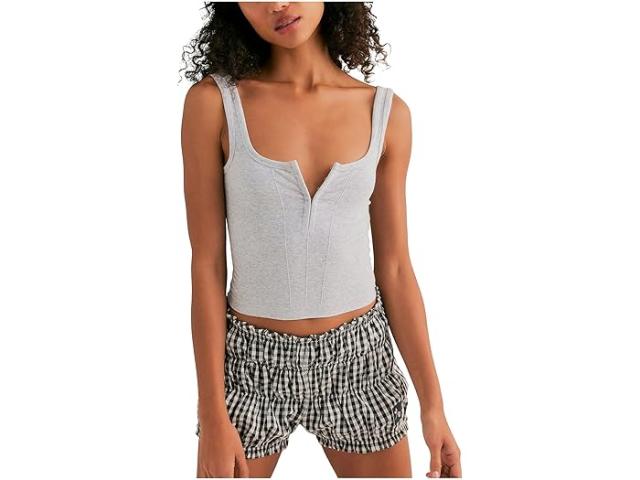 (取寄) フリーピープル レディース シンプリー ソフト カミ Free People women Simply Soft Cami Heather Grey