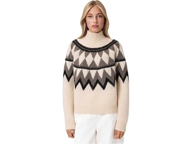 (取寄) オールセインツ レディース タラ ジャンパー AllSaints women Tara Jumper Chalk White/Grey