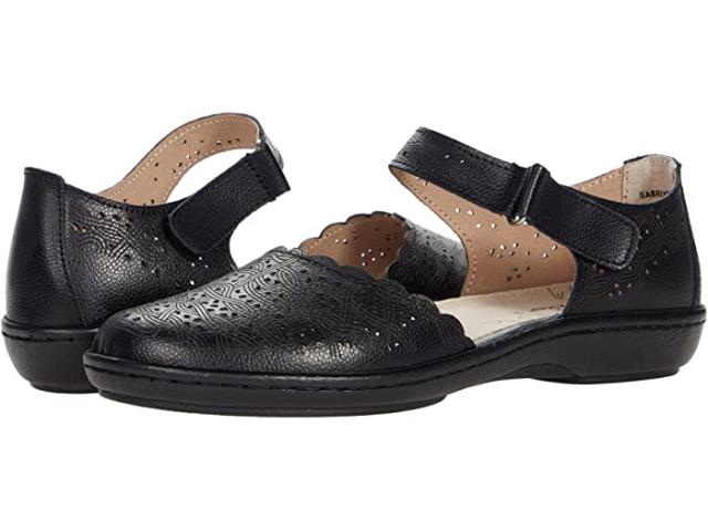 (取寄) スプリング ステップ レディース サブリエ Spring Step women Spring Step Sabriye Black Leather