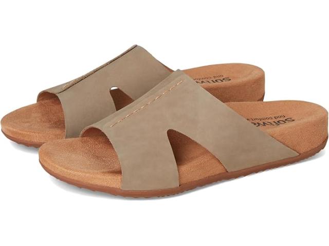 (取寄) ソフトウォーカー レディース ビバリー SoftWalk women Beverly Taupe Nubuck