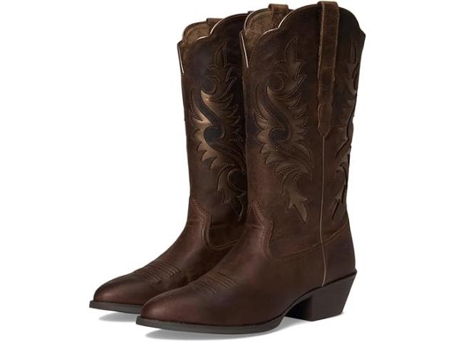 (取寄) アリアット レディース ヘリテージ R トゥ レトロ Ariat women Heritage R Toe Retro Sassy Brown