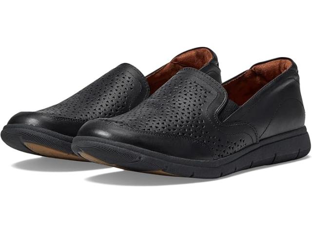 (取寄) コブ ヒル レディース リディア スリッポン Cobb Hill women Lidia Slip-On Black Leather