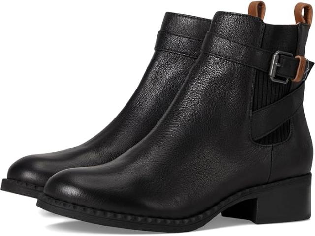 (取寄) ジェントル ソウルズ バイ ケネスコール レディース ボルトン Gentle Souls by Kenneth Cole women Bolton Black Leather