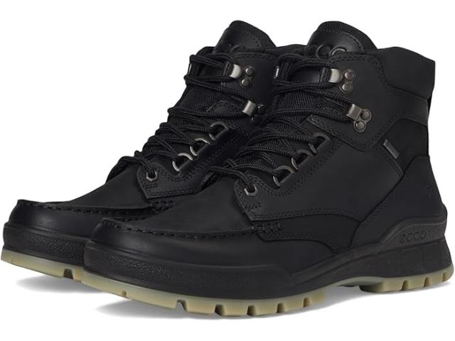 (取寄) エコー スポーツ メンズ トラック 25 ゴア-テックス ブーツ ECCO Sport men Track 25 GORE-TEX Boot Black Leather/Black Nubuck