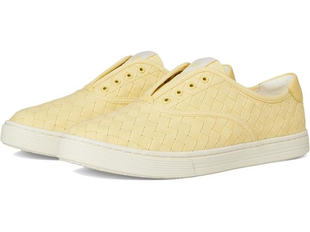 (取寄) コールハーン レディース グランドプロ ハーバー スニーカー Cole Haan women Grandpro Harbor Sneakers Pale Banana Woven Canvas/Leather/Ivory
