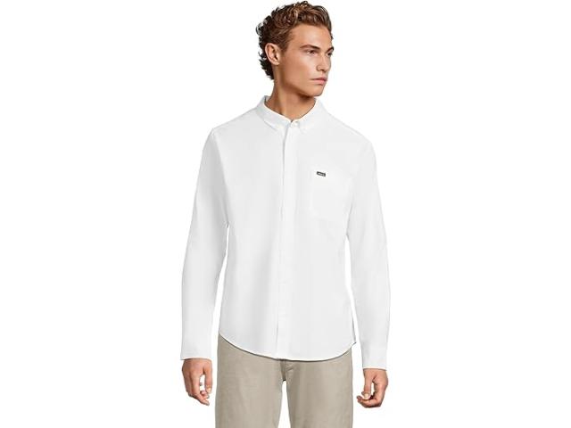 (取寄) ルーカ メンズ ザッツル ドゥ ストレッチ Ls ウーブン RVCA men THATLL DO STRETCH LS WOVEN White 3