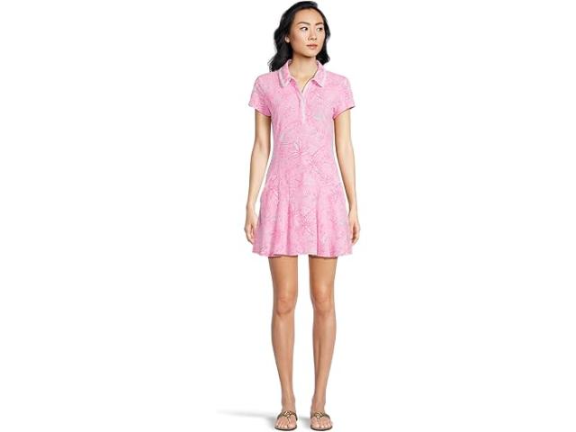 (取寄) リリー ピュリッツァー レディース ドレス Upf 50+ Lilly Pulitzer women Jessamy Dress Upf 50+ Conch Shell Pink Pennys Playground