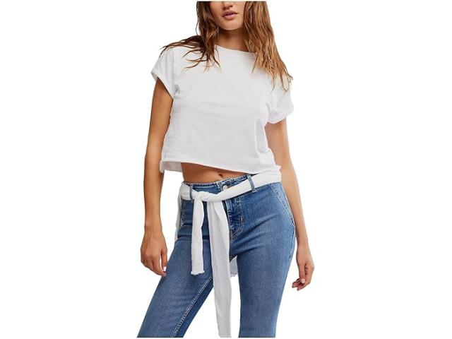 (取寄) フリーピープル レディース ザ パーフェクト ティー Free People women The Perfect Tee White