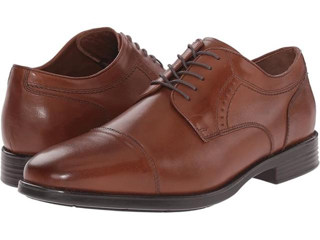 (取寄) ジョンストン&マーフィー メンズ ウォータープルーフ XC4 ブランニング キャップ ドレス キャップ トゥ オックスフォード Johnston & Murphy men Johnston & Murphy Waterproof XC4 Branning Cap Dress Cap Toe Oxford Tan Waterproof Calfskin