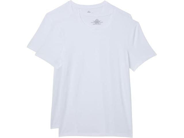 (取寄) アンダーアーマー メンズ パーフ コットン クルー ネック 2-パック Under Armour men Perf Cotton Crew Neck 2-Pack White