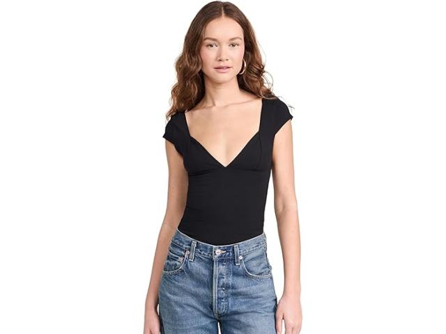 (取寄) フリーピープル レディース デュオ コルセット カミ Free People women Duo Corset Cami Black