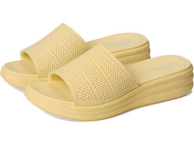 (取寄) クラークス レディース ドリフト ツイスト Clarks women Drift Twist Pale Yellow Synthetic