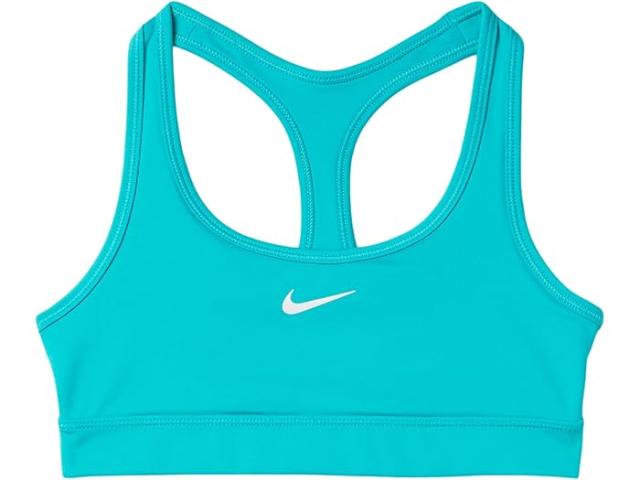 (取寄) ナイキ キッズ ガールズ ドライ-フィット スウォッシュ ブラ (リトル キッド/ビッグ キッド) Nike Kids girls Dri-FIT Swoosh Bra (Little Kid/Big Kid) Dusty Cactus/White