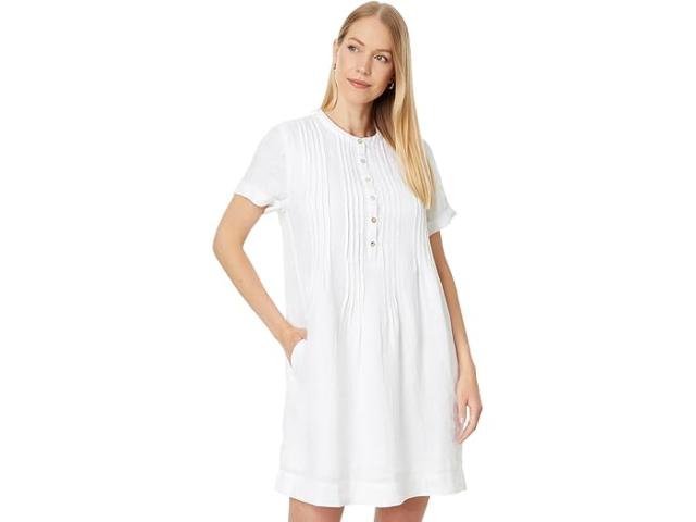 (取寄) ファリティ レディース ジェミナ ドレス Faherty women Gemina Dress White
