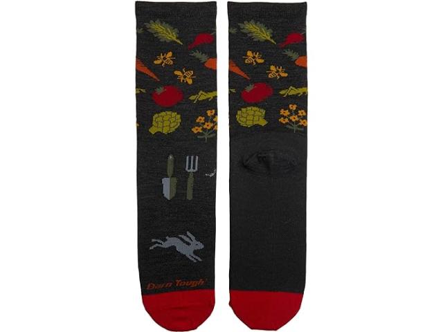 (取寄) ダーンタフバーモント レディース ファーマーズ マーケット クルー ライトウェイト Darn Tough Vermont women Darn Tough Vermont Farmer's Market Crew Lightweight Charcoal