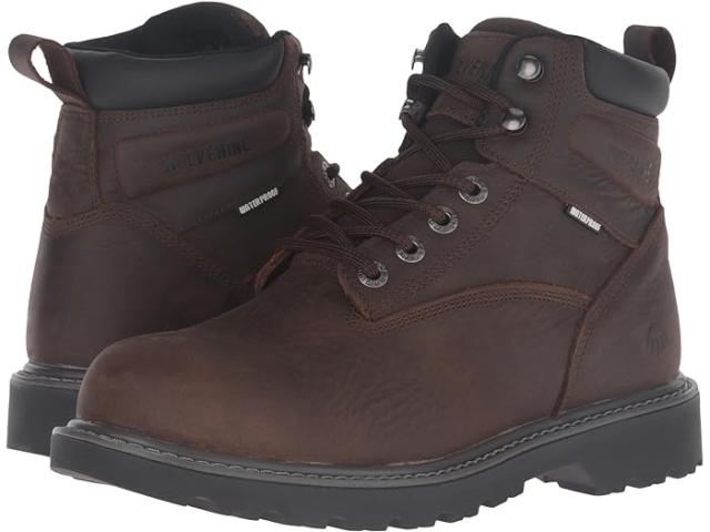 (取寄) ウルヴァリン メンズ フロアハンド スティール トゥ Wolverine men Wolverine Floorhand Steel Toe Dark Brown