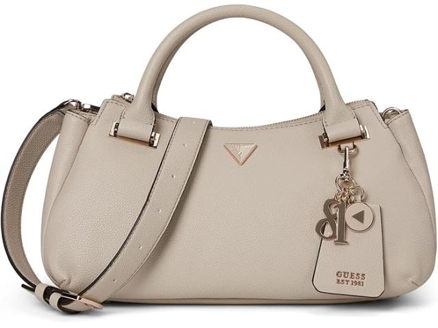 (取寄) ゲス レディース エヴィー トリプル コンパートメント サッチェル GUESS women Evie Triple Compartment Satchel Light Taupe