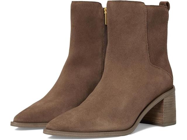 (取寄) ヴィンスカムート レディース ローレライ ブロック ヒール ブーティ Vince Camuto women Lorelai Block Heel Bootie Toasted Taupe