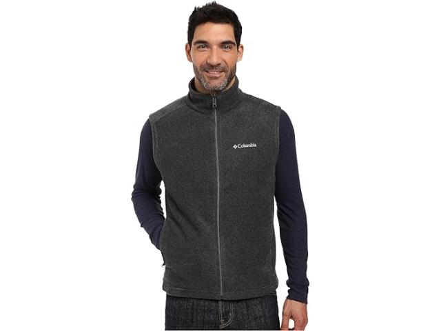 (取寄) コロンビア メンズ スティーンズ マウンテン ベスト Columbia men Columbia Steens Mountain Vest Charcoal Heather