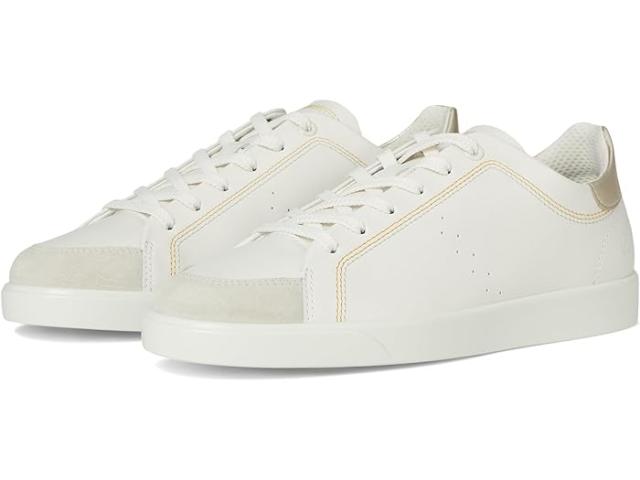 (取寄) エコー レディース ストリート ライト コモン スニーカー ECCO women Street Lite Common Sneaker White/White/Pure White Gold
