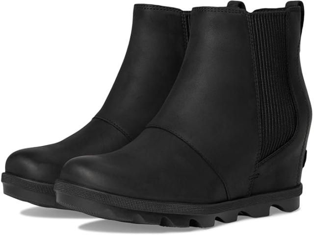 (取寄) ソレル レディース ジョアン ラプソディー チェルシー ウェッジ SOREL women Joan Rhapsody Chelsea Wedge Black/Black